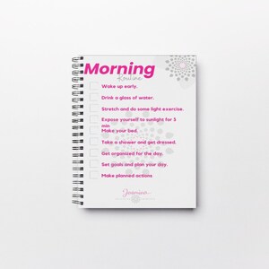 Self-care Checklist & Wellness Planner Printable | Daily Energy + Habit ...