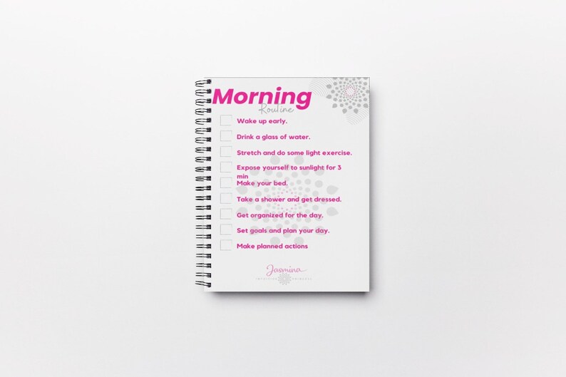 Energy Level Checklist, Energy Self Care Routine, Printable Digital PDF ...