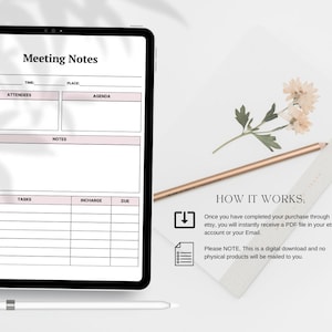 Project Planner Binder Inserts, Refillable Organizer, Project ...