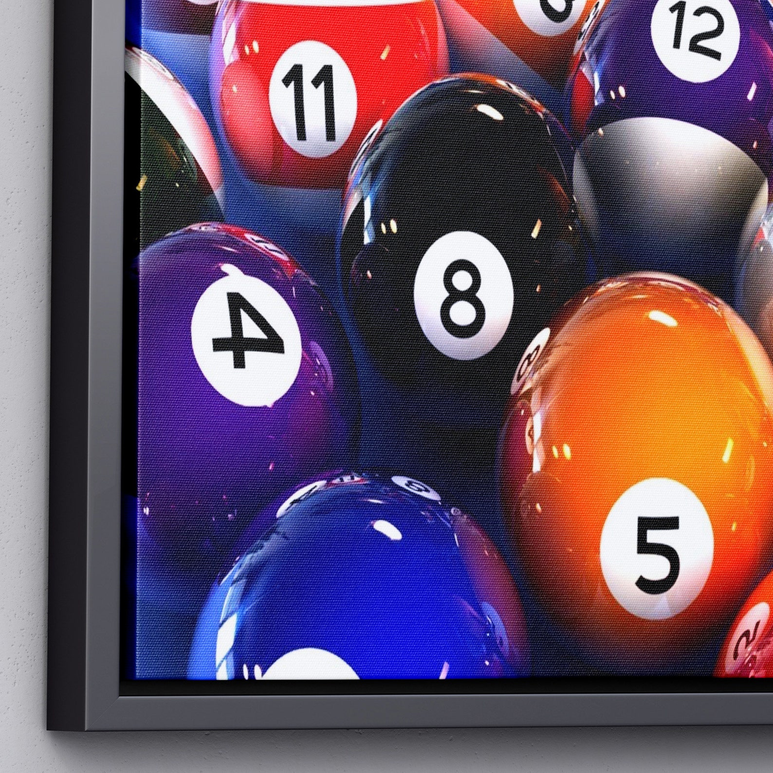 Billiards Balls Sets, Billiard Club Decor, Man Cave Wall Decor ...