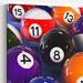 Billiards Balls Sets, Billiard Club Decor, Man Cave Wall Decor ...