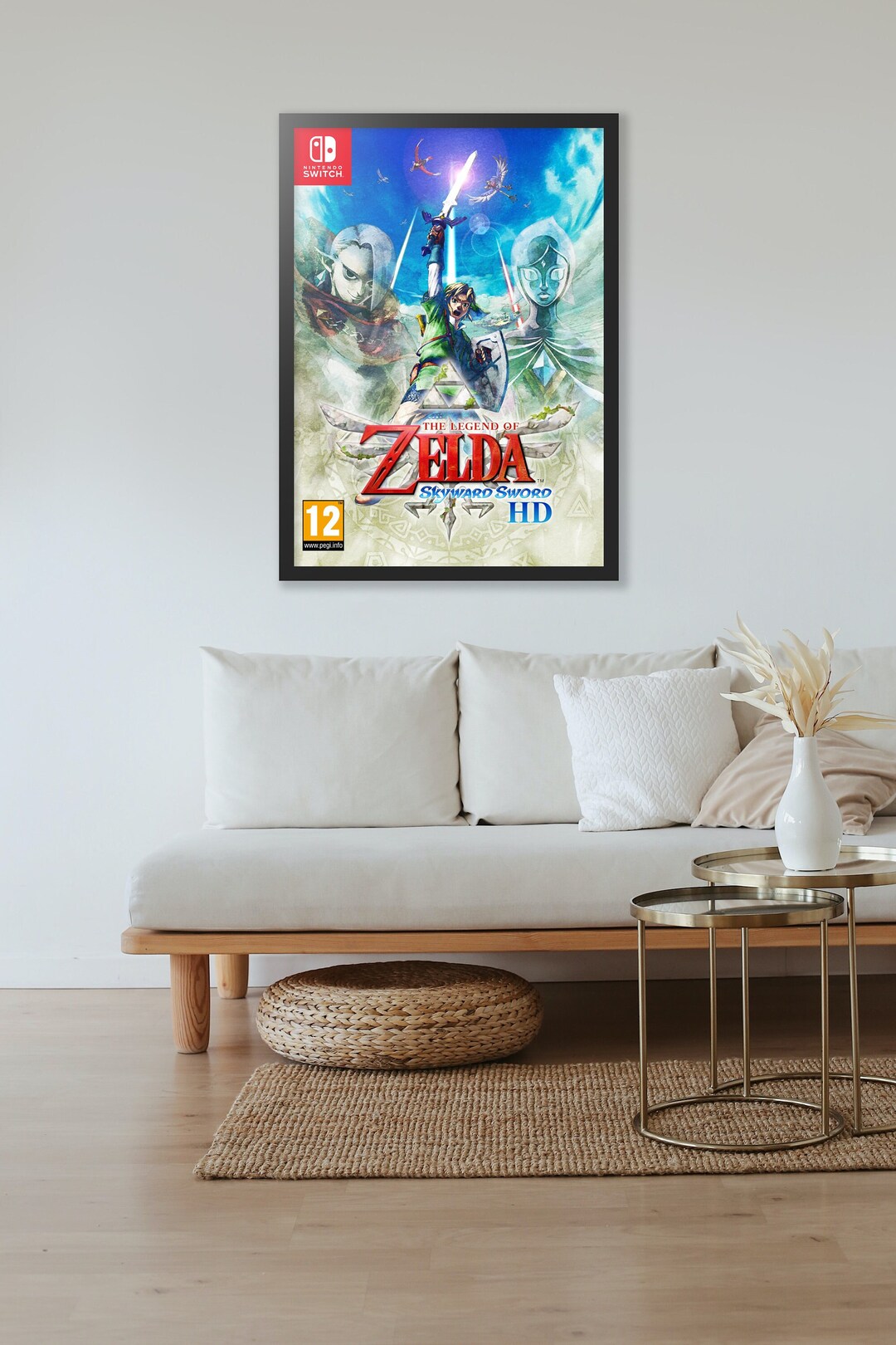 The Legend of Zelda: Skyward Sword HD (2021) Cover Poster - Video Game ...