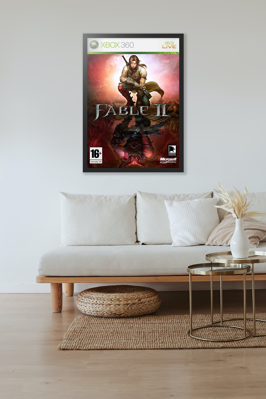 Fable II (2008) Cover Poster - Video Game Art Print - Gaming Gift -A4 ...