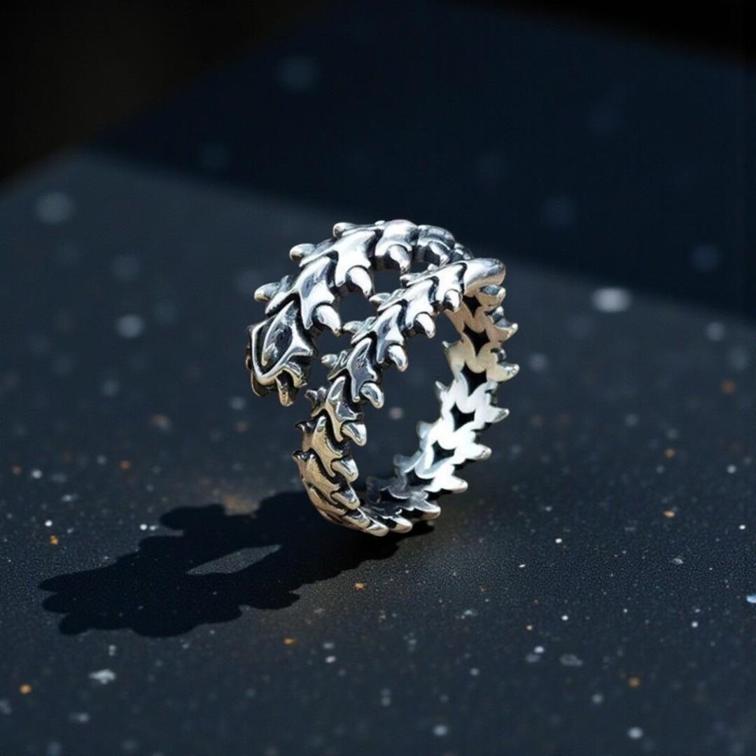 Gothic Centipede Ring, Silver Insect Jewelry, Punk Unisex Ring - Etsy