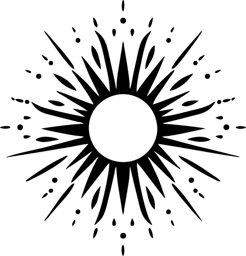 Abstract Sun Vector 5 Pack - Etsy