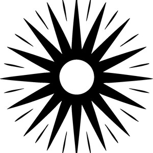 Abstract Sun Vector 5 Pack - Etsy