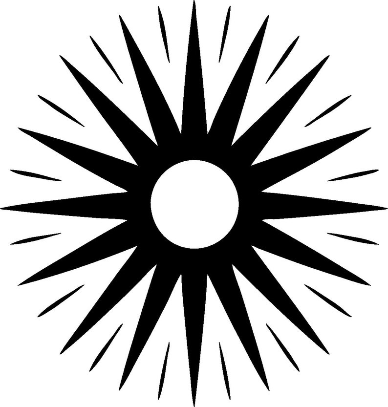 Abstract Sun Vector 5 Pack - Etsy