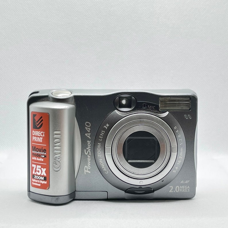 CANON POWERSHOT A40, Digital Camera, Y2K Vintage Camera - Etsy