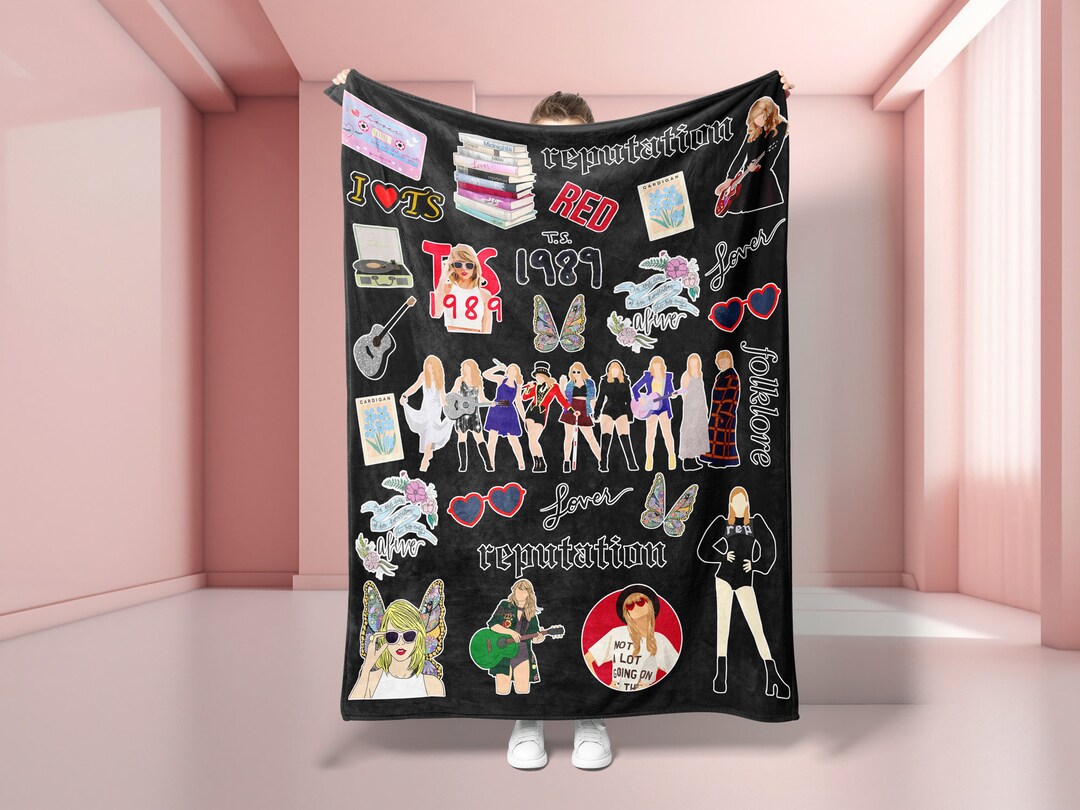 Taylor Swift Celebrities Blanket Blanket Printed Soft Flannel - Etsy