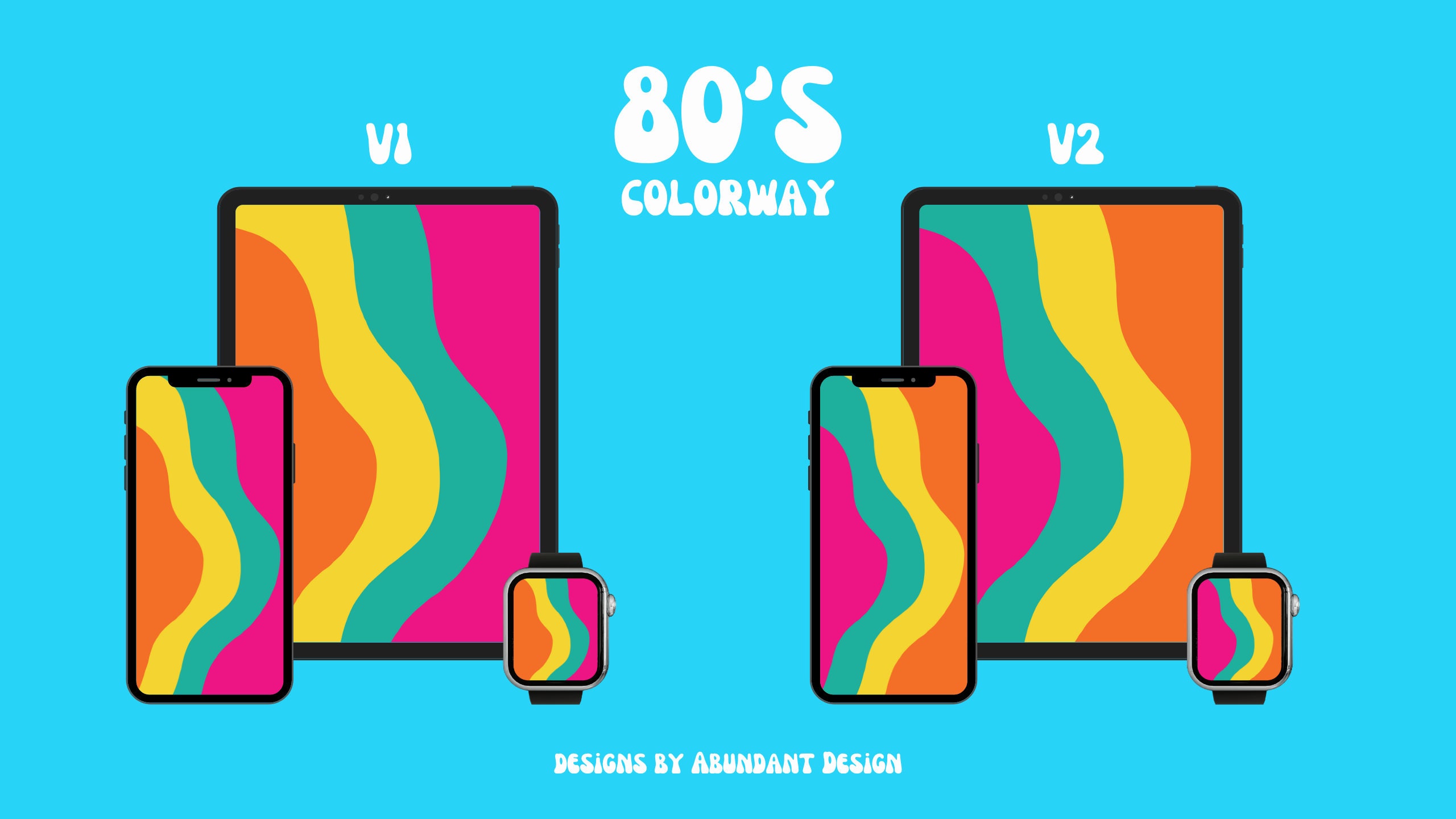 Abstract Decades Wallpapers - Retro Minimalist Iphone/ipad/smartphone ...