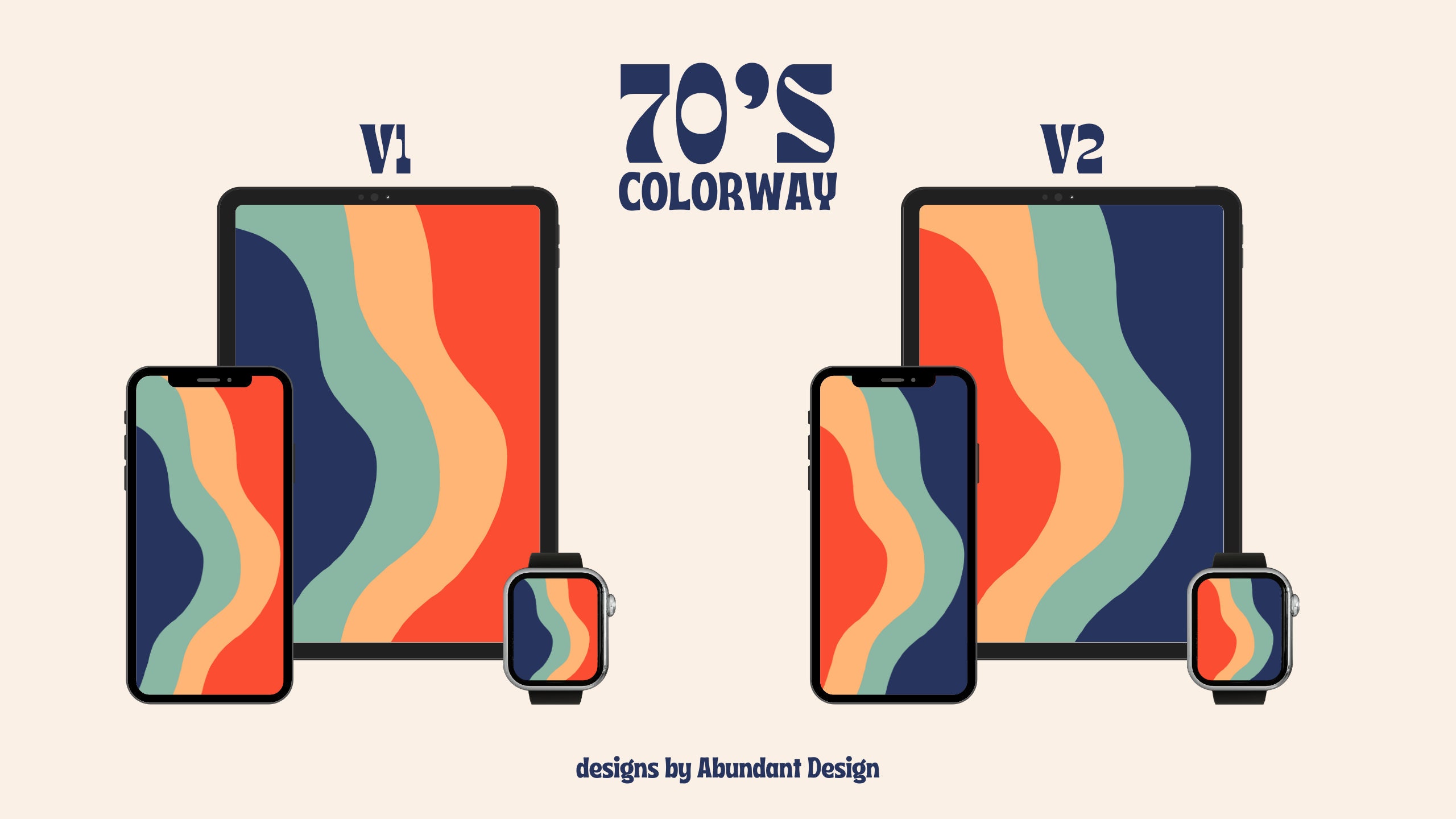 Abstract Decades Wallpapers - Retro Minimalist Iphone/ipad/smartphone ...