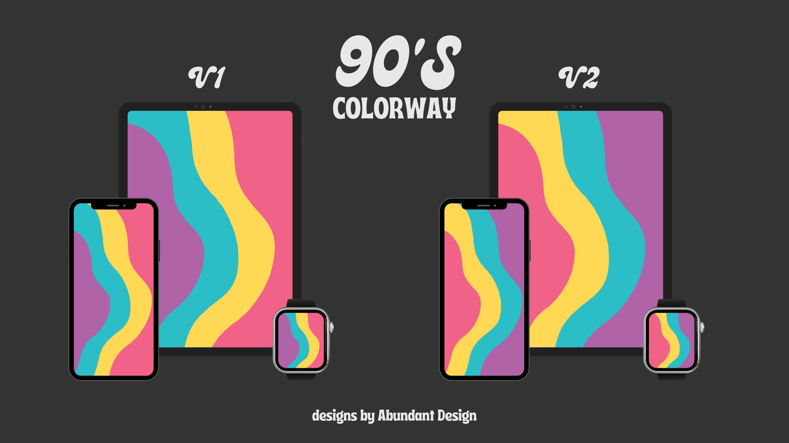 Abstract Decades Wallpapers - Retro Minimalist Iphone/ipad/smartphone ...