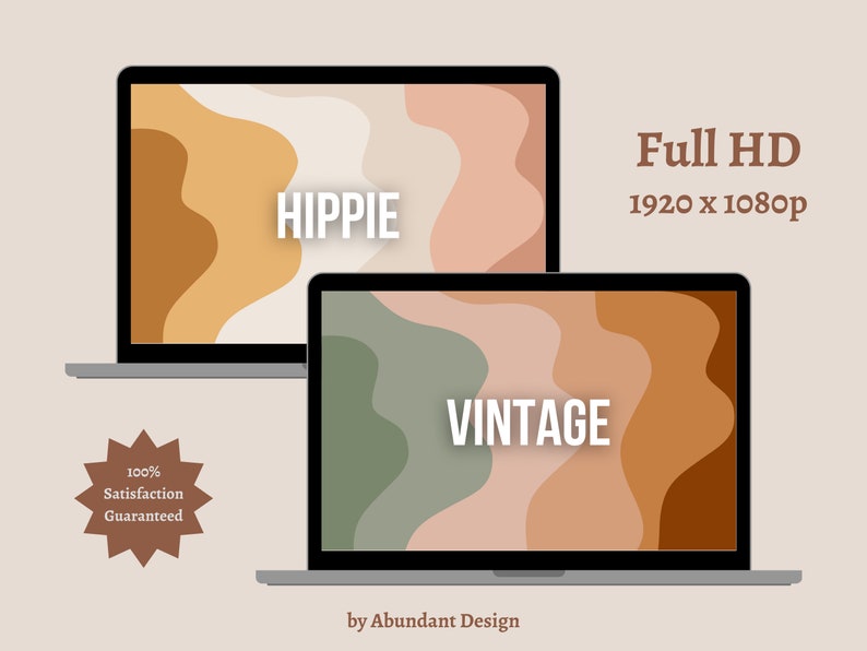 Boho Desktop Wallpapers - Abstract Minimalist Computer/pc/macbook ...