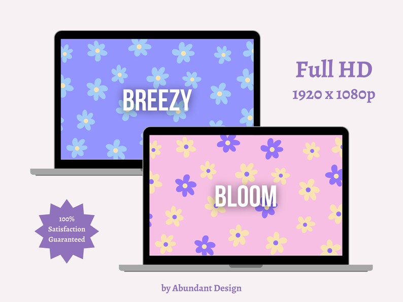 Spring Flower Desktop Wallpapers - Boho Flower Computer/pc/macbook ...