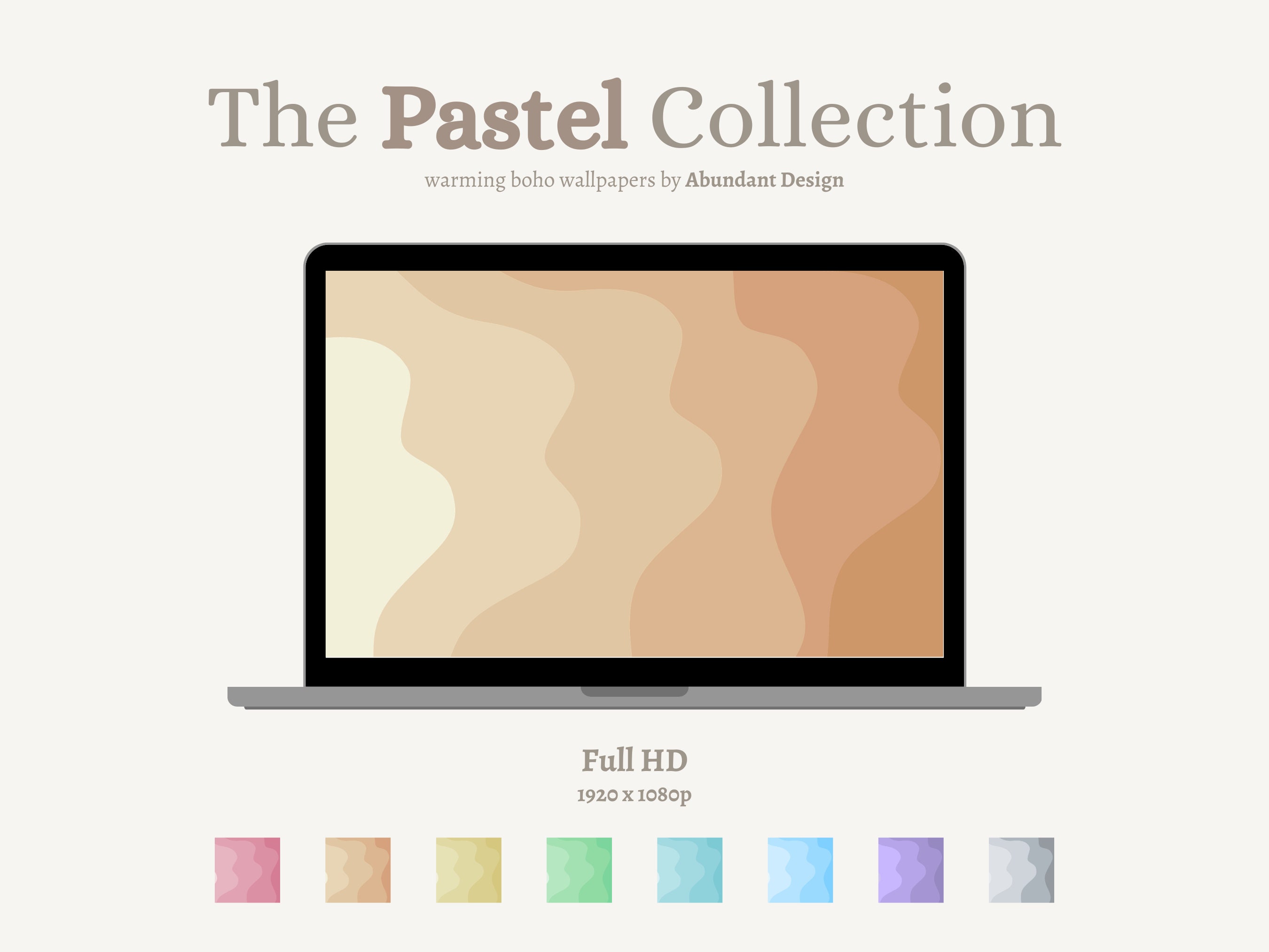 Pastel Desktop Wallpapers - Pastel Minimalist Computer/pc/macbook ...