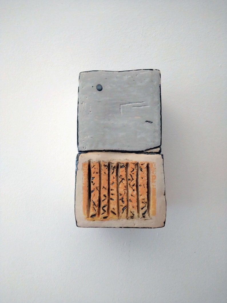 Handmade Ceramic Wall Sconce: Modern Rustic Sculptural Lighting - Etsy