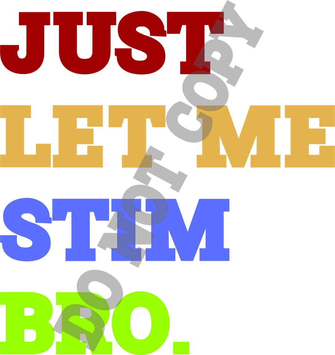 Just Let Me Stim Bro - Etsy