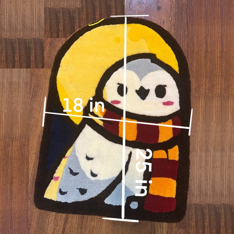 Harry Potter Hedwig Rug - Etsy