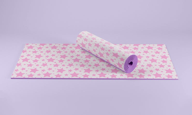 Pink Stars Digital Pink Fashiondoll Inspired Seamless Pattern, Digital ...