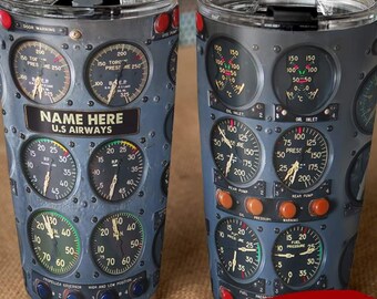 Pilot Sunset Mug, Pilot Gift, Coffee Mug Pilot, Pilot Indicator ...