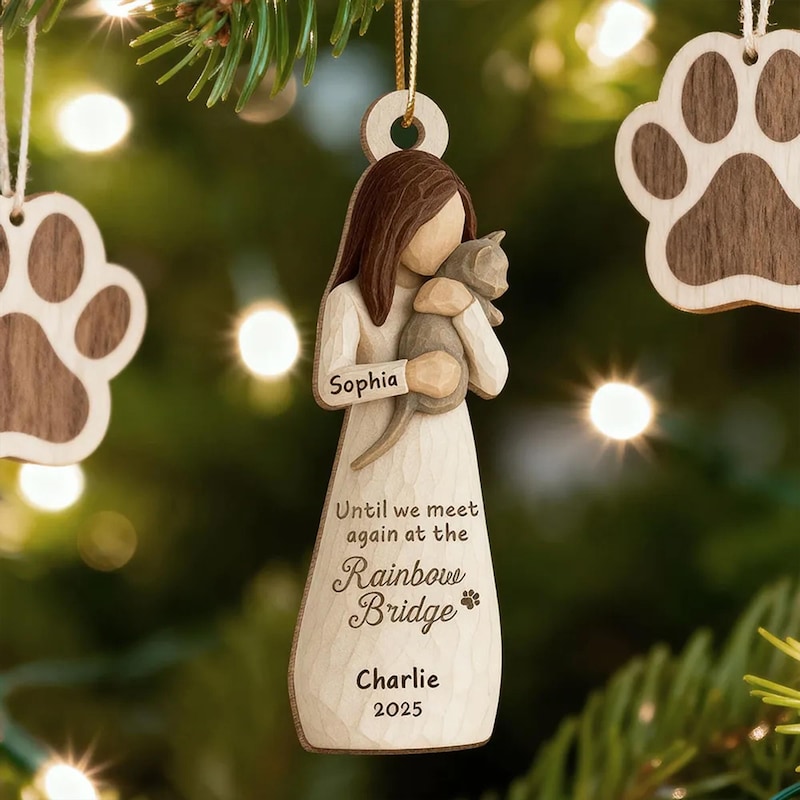 Memorial Cat Human Ornament - Etsy Canada