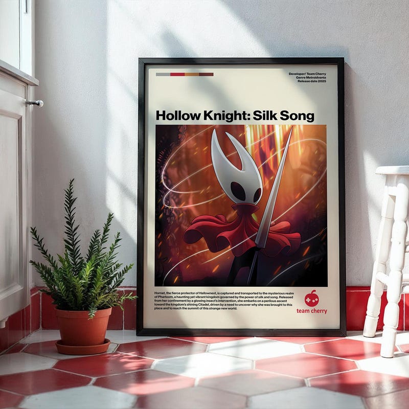 Silk Song Poster - Etsy UK