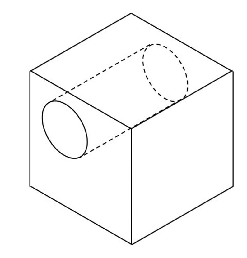 Isodraw Template - Isodice With Lines, Circles and Semi-circles - Etsy