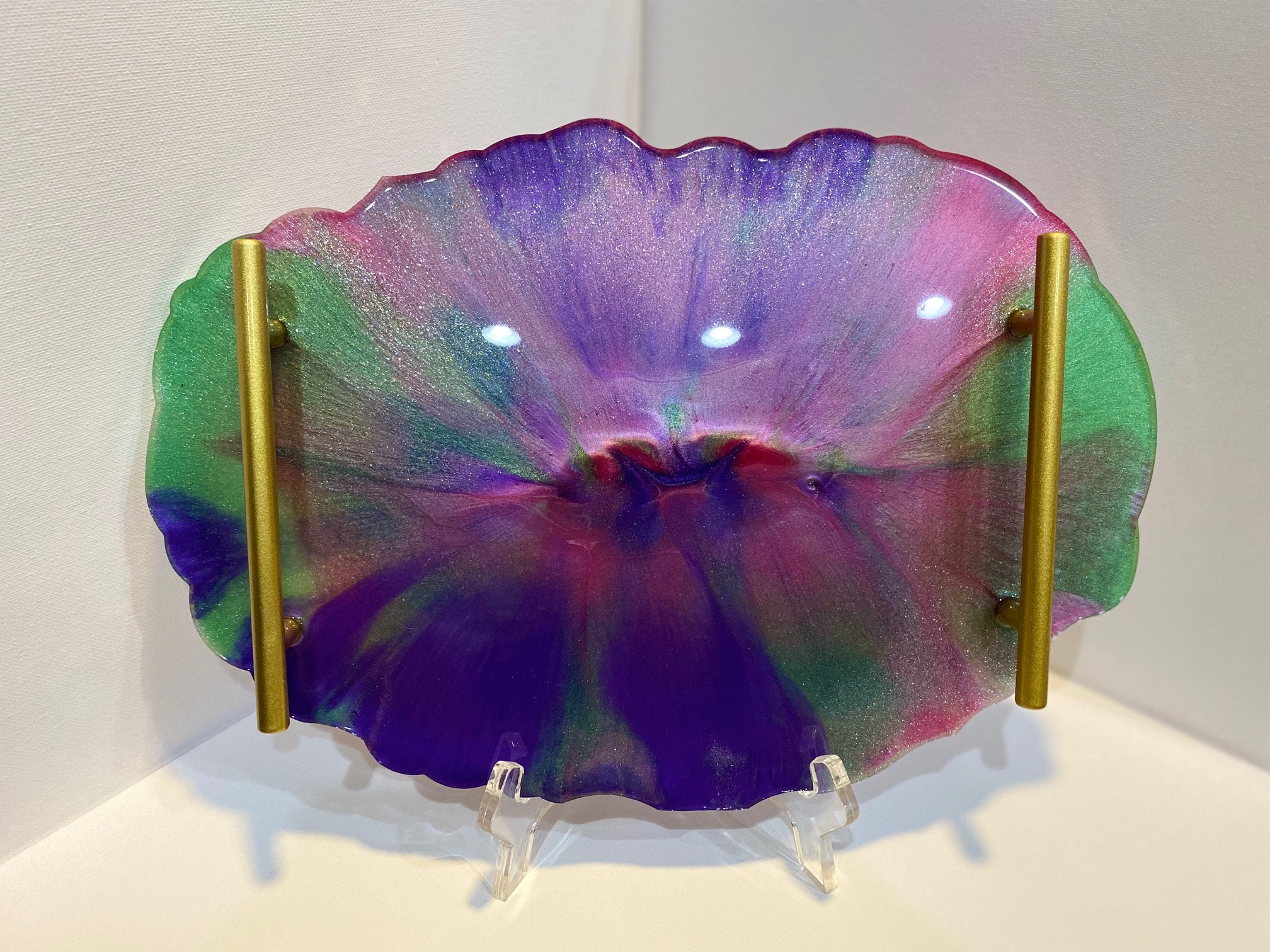 MADE TO ORDER Custom Resin Trays - Etsy