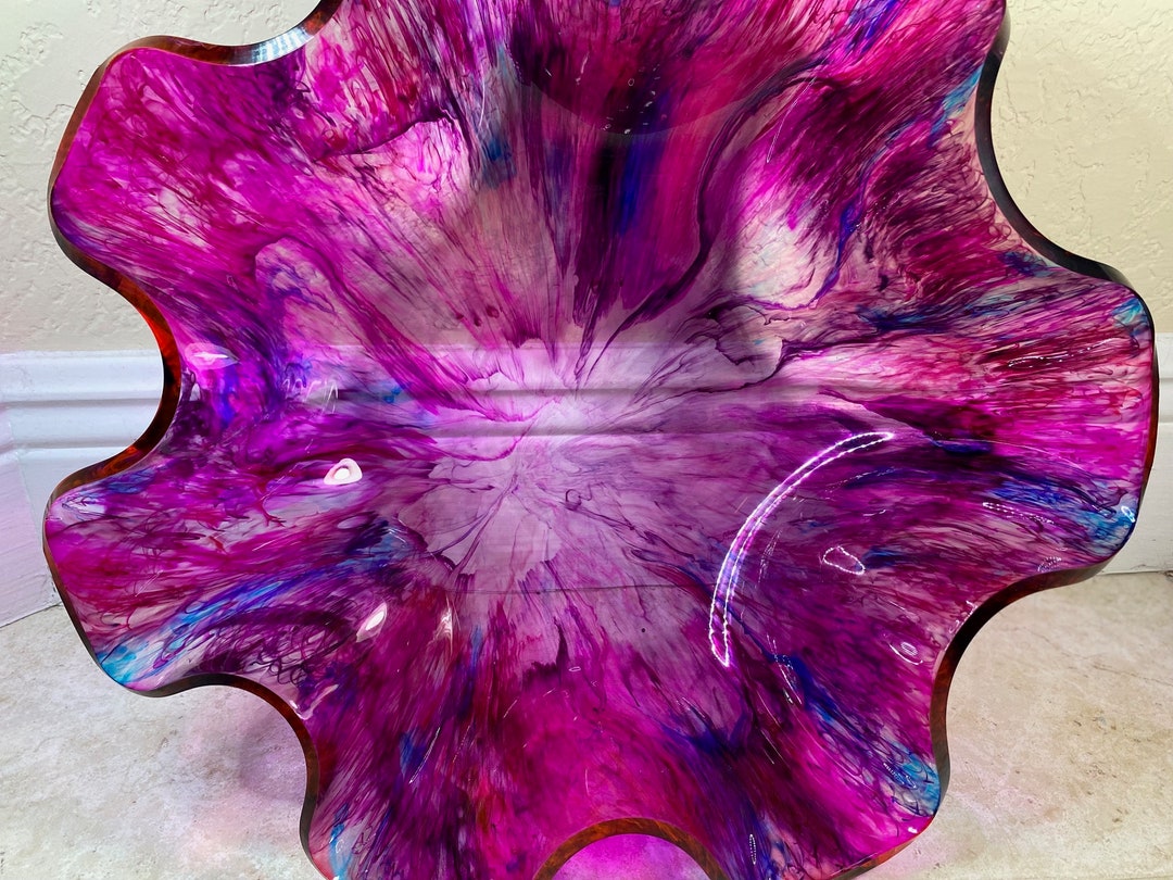 MADE-TO-ODER, Custom, Extra-large Resin Bowl - Etsy