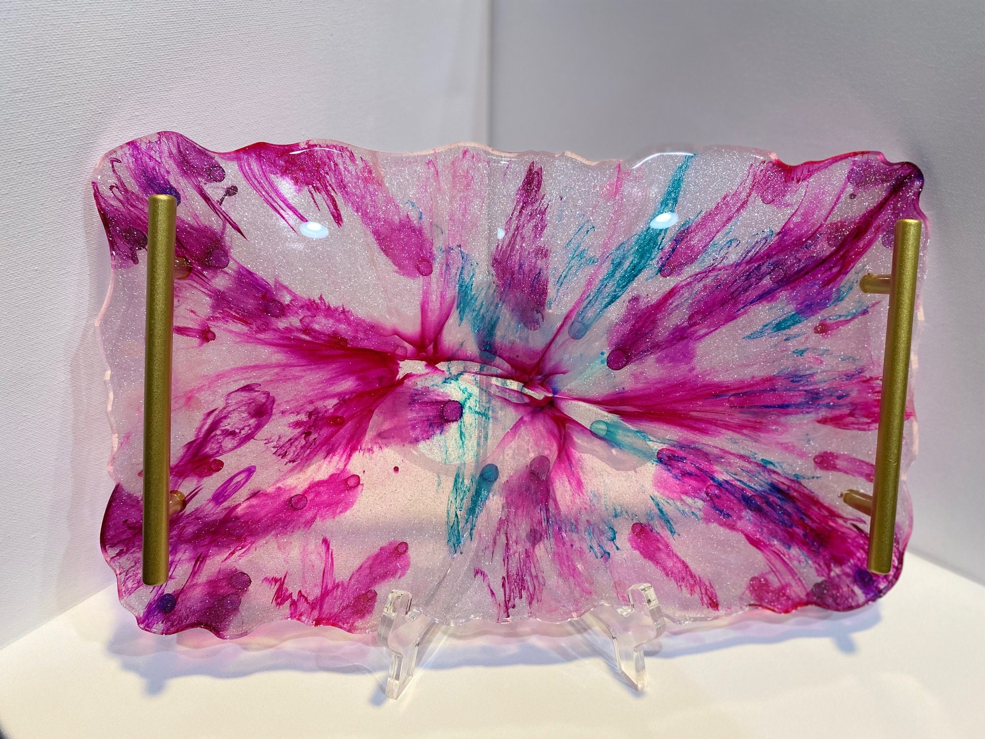 MADE TO ORDER Custom Resin Trays - Etsy