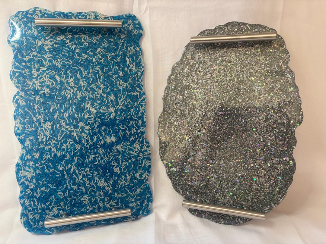 MADE TO ORDER Custom Resin Trays - Etsy
