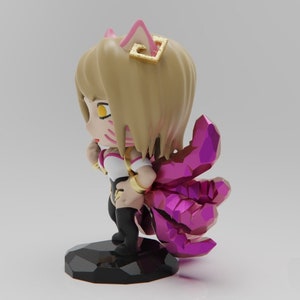 Ahri KDA Chibi STL File, 3D Digital Printing STL File for 3D Printers ...