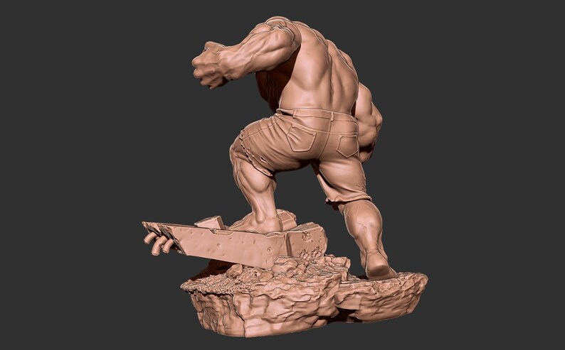Marvel Hulk STL File, 3D Digital Printing STL File for 3D Printers ...