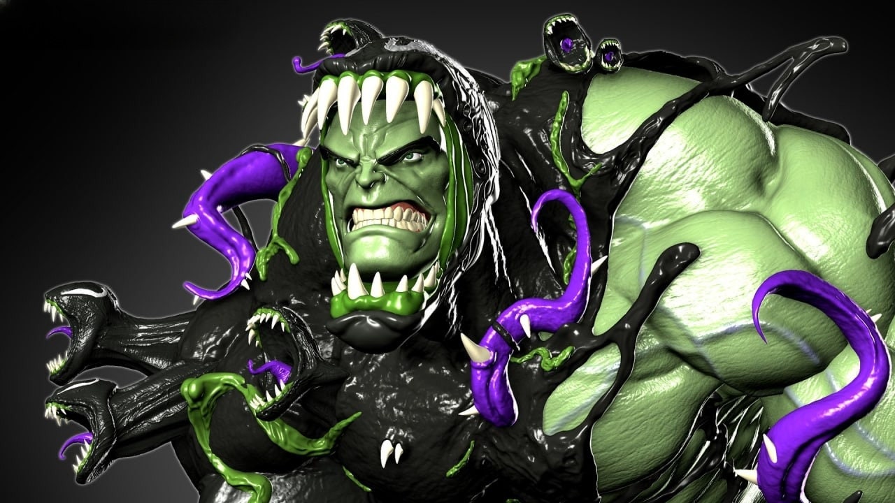 Marvel Venom Hulk STL File, 3D Digital Printing STL File for 3D ...
