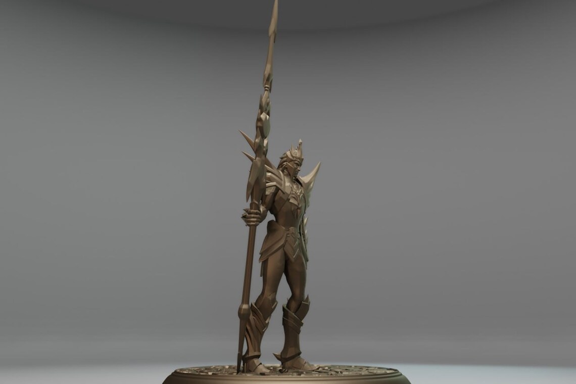 Jarvan Iv STL File 3D Digital Printing STL File for 3D - Etsy