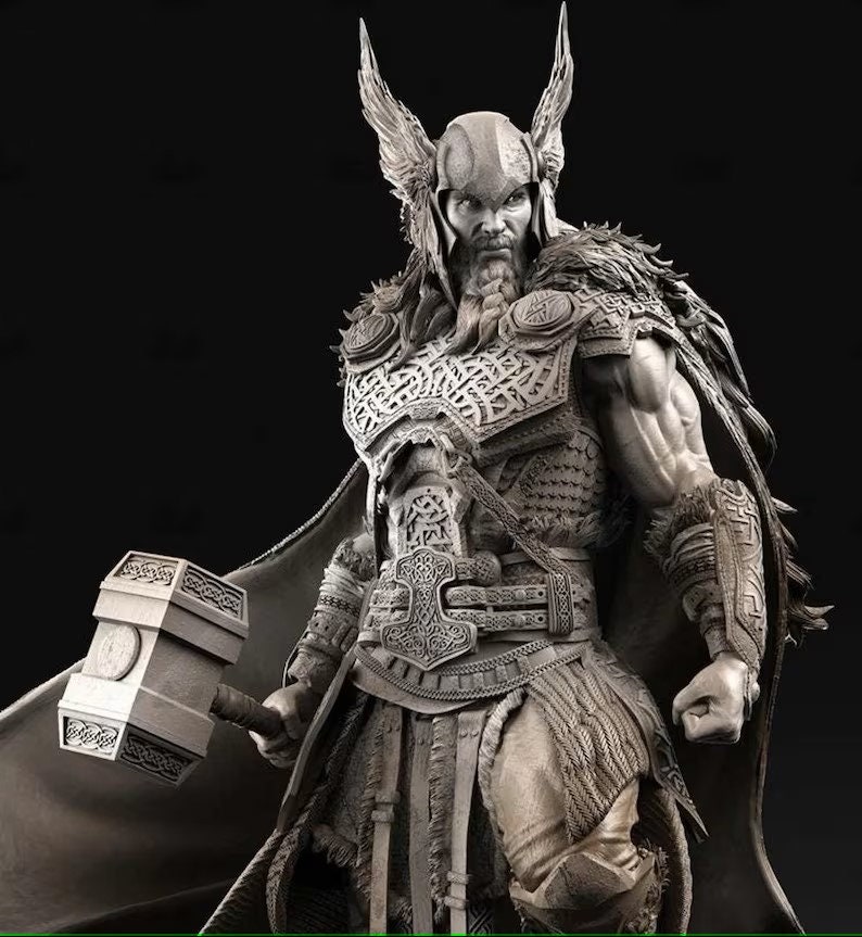 Marvel Thor STL File, 3D Digital Printing STL File for 3D Printers ...