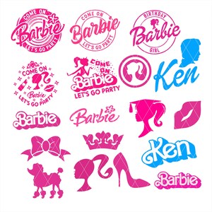 Barbie Svg - Etsy