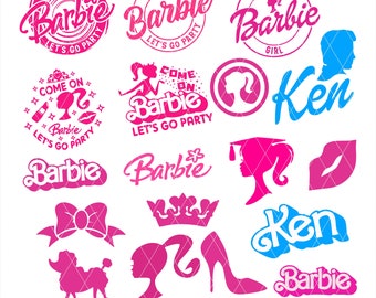 Barbie Svg - Etsy