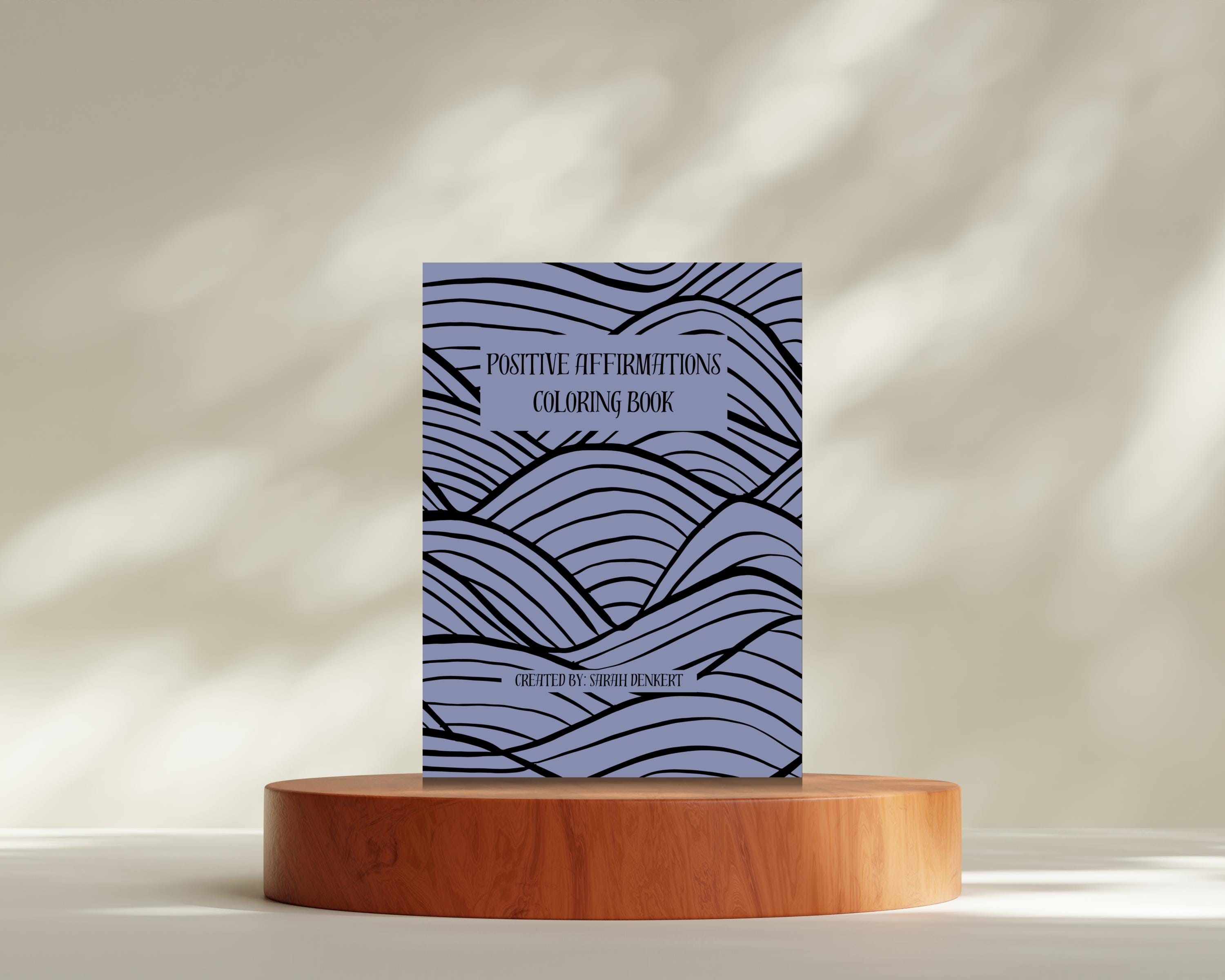 Self Care Coloring Book, Positive Affirmations Coloring Book, Digital ...