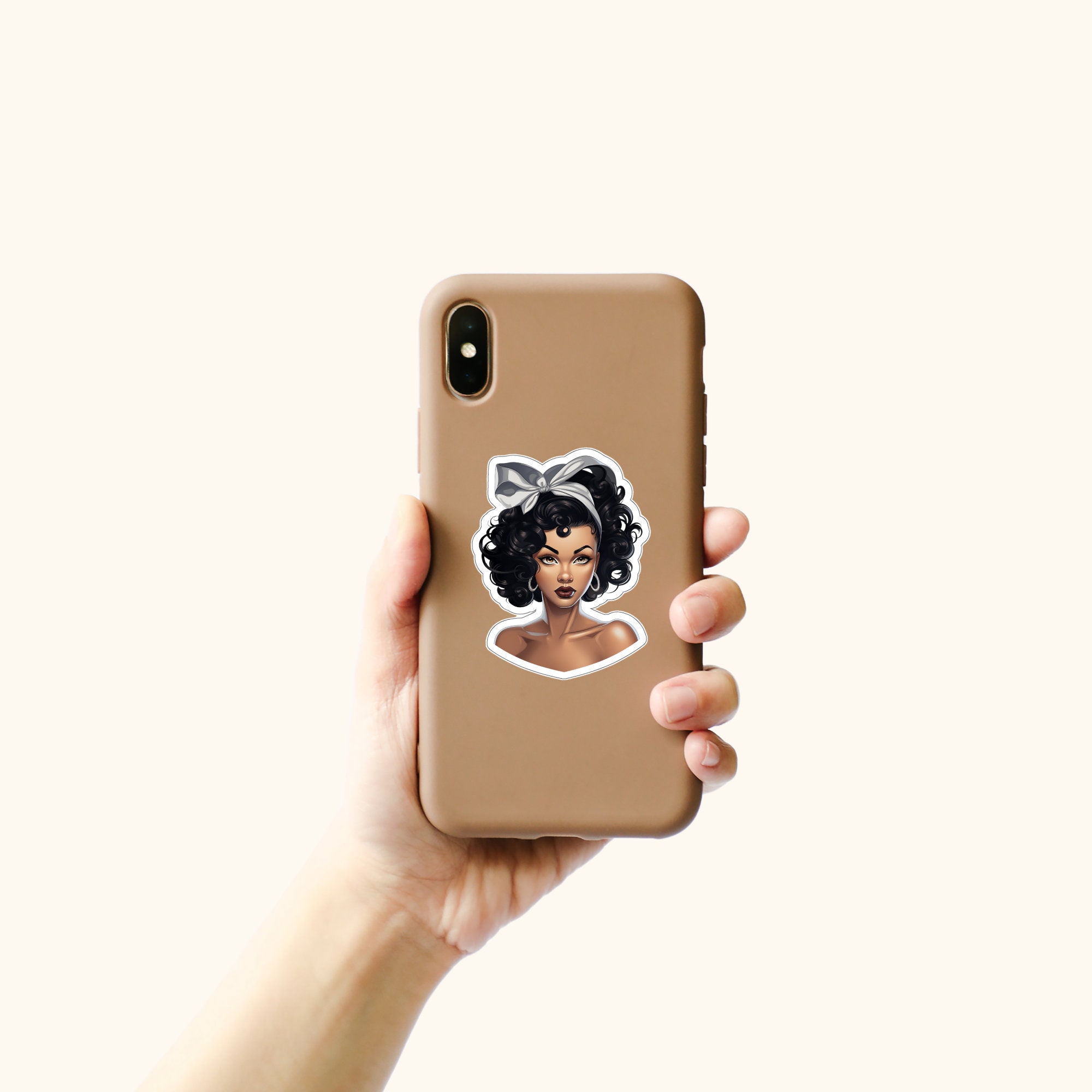 Elegant Arya Sticker, Girlies Collection, Black Woman Stickers, Great ...
