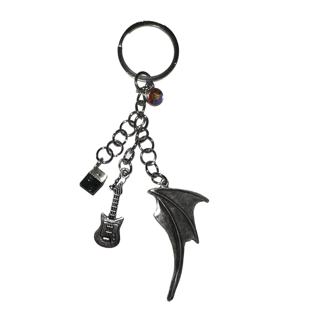 Eddie Munson Inspired Keychain - Etsy