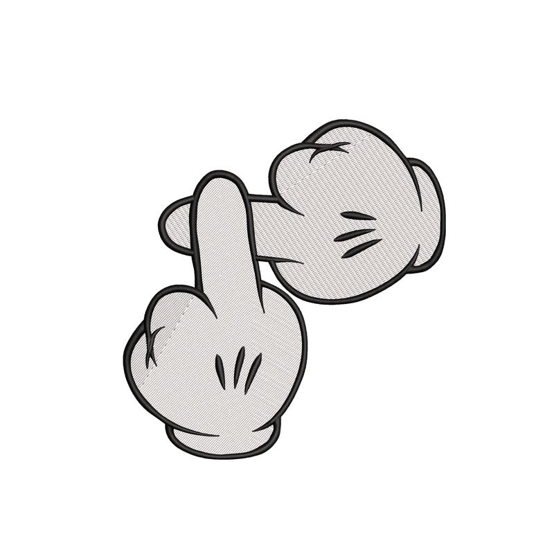Minnie Middle Finger - Etsy