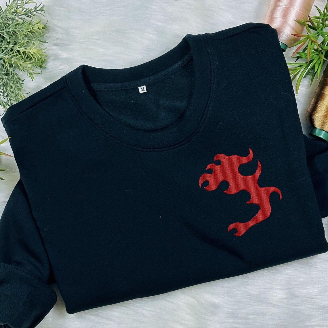 Japanese Demon Hunter Mark Embroidery Machine,anime Sword Inspired,sun ...