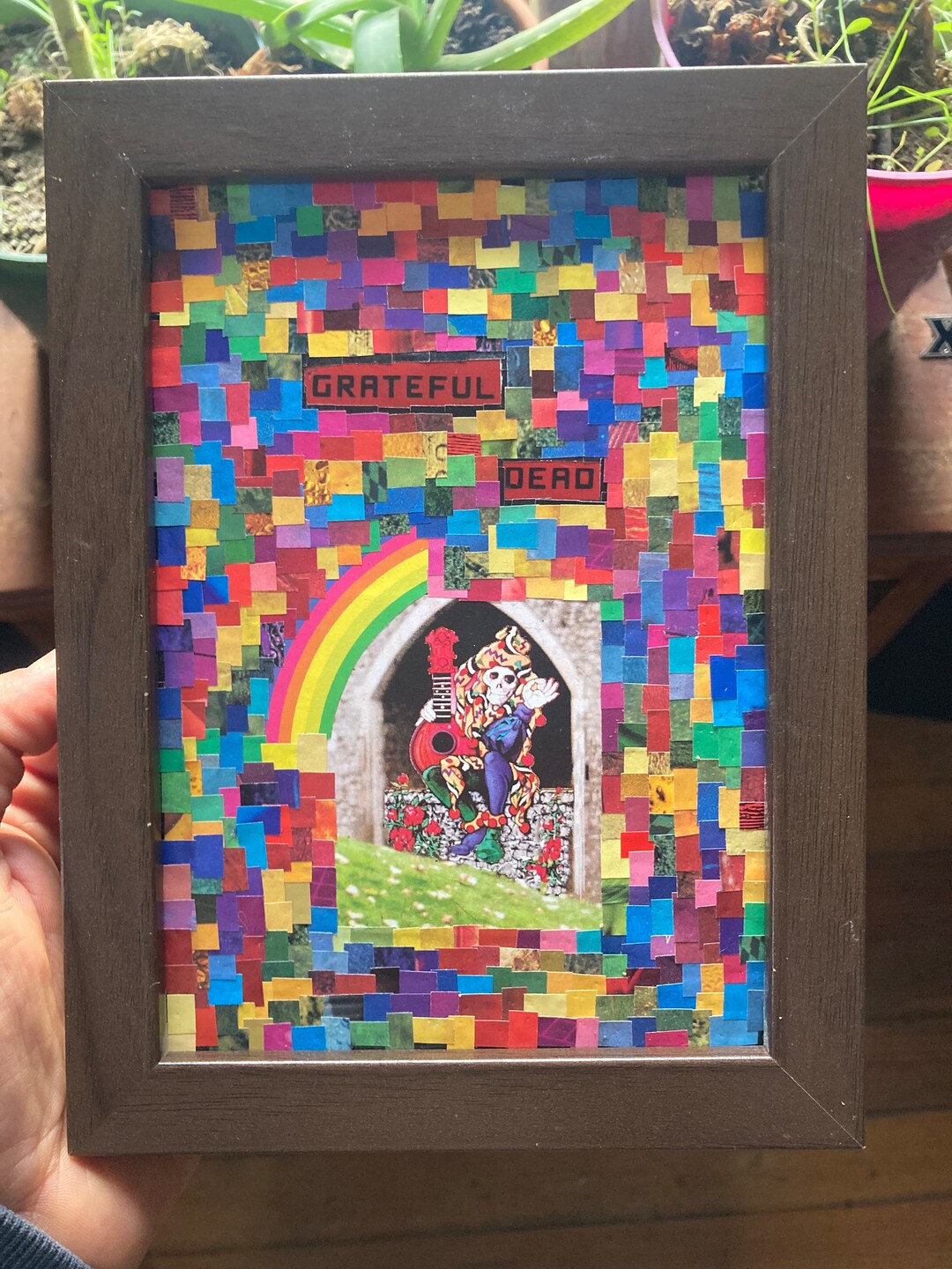 Rainbow Jester Framed - Etsy