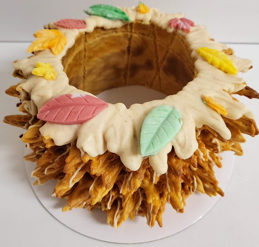 Pumpkin Spice Birthday and Wedding Tree Cake ( Sakotis ) ( Raguolis ) 4 ...