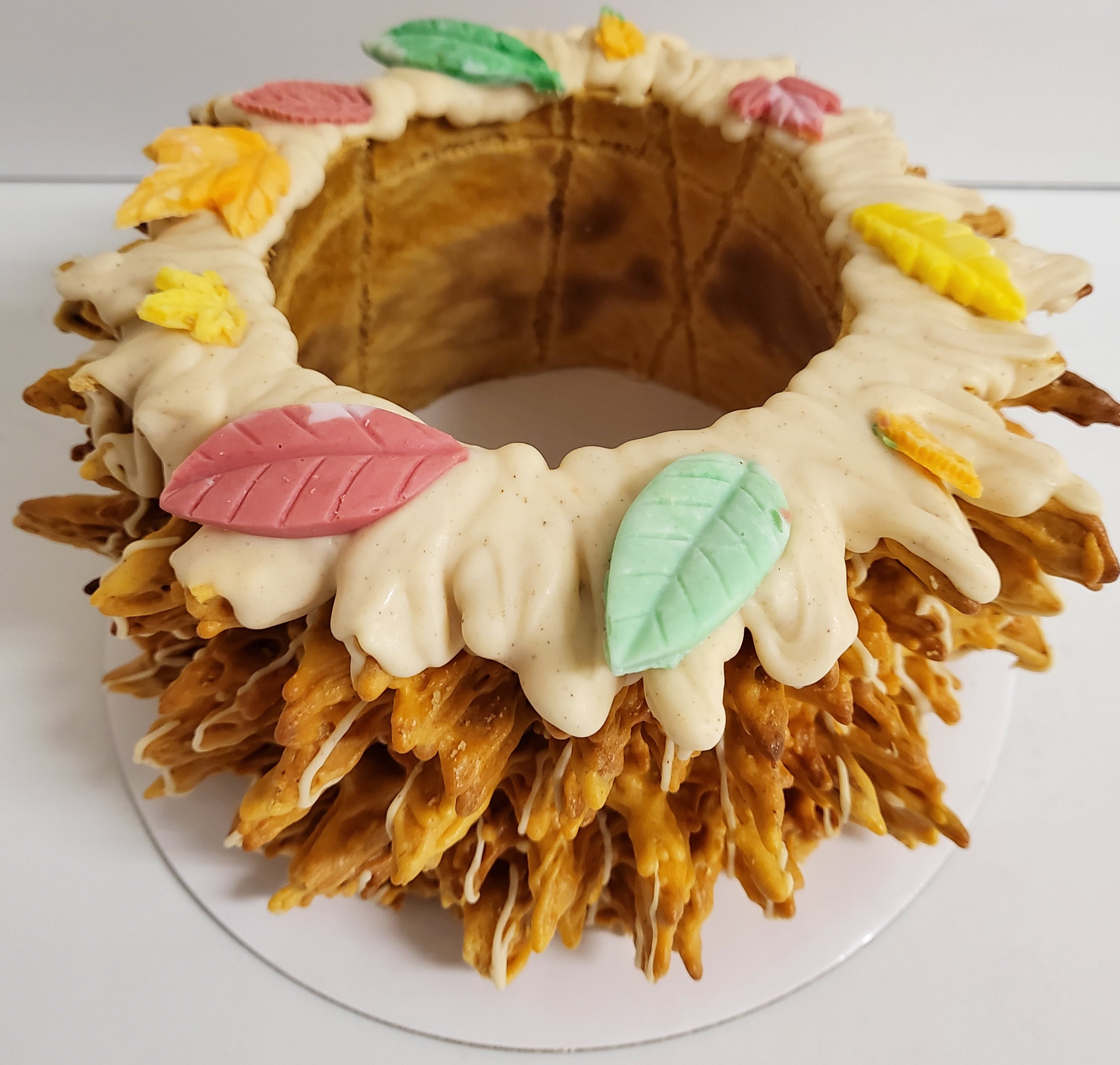 Pumpkin Spice Birthday and Wedding Tree Cake ( Sakotis ) ( Raguolis ) 4 ...