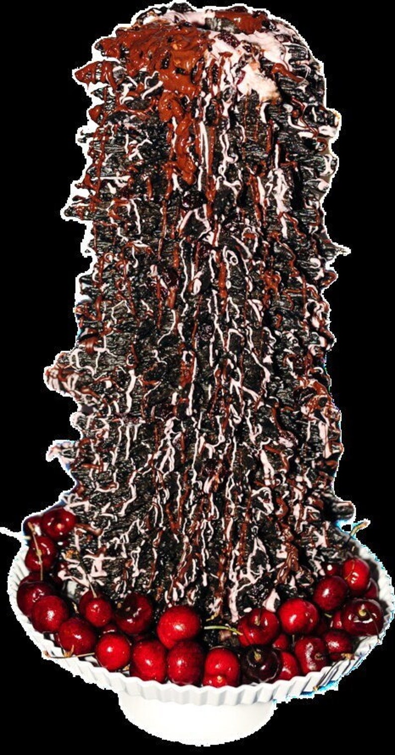 Black Forest Wedding Tree Cake Sakotis Raguolis - Etsy