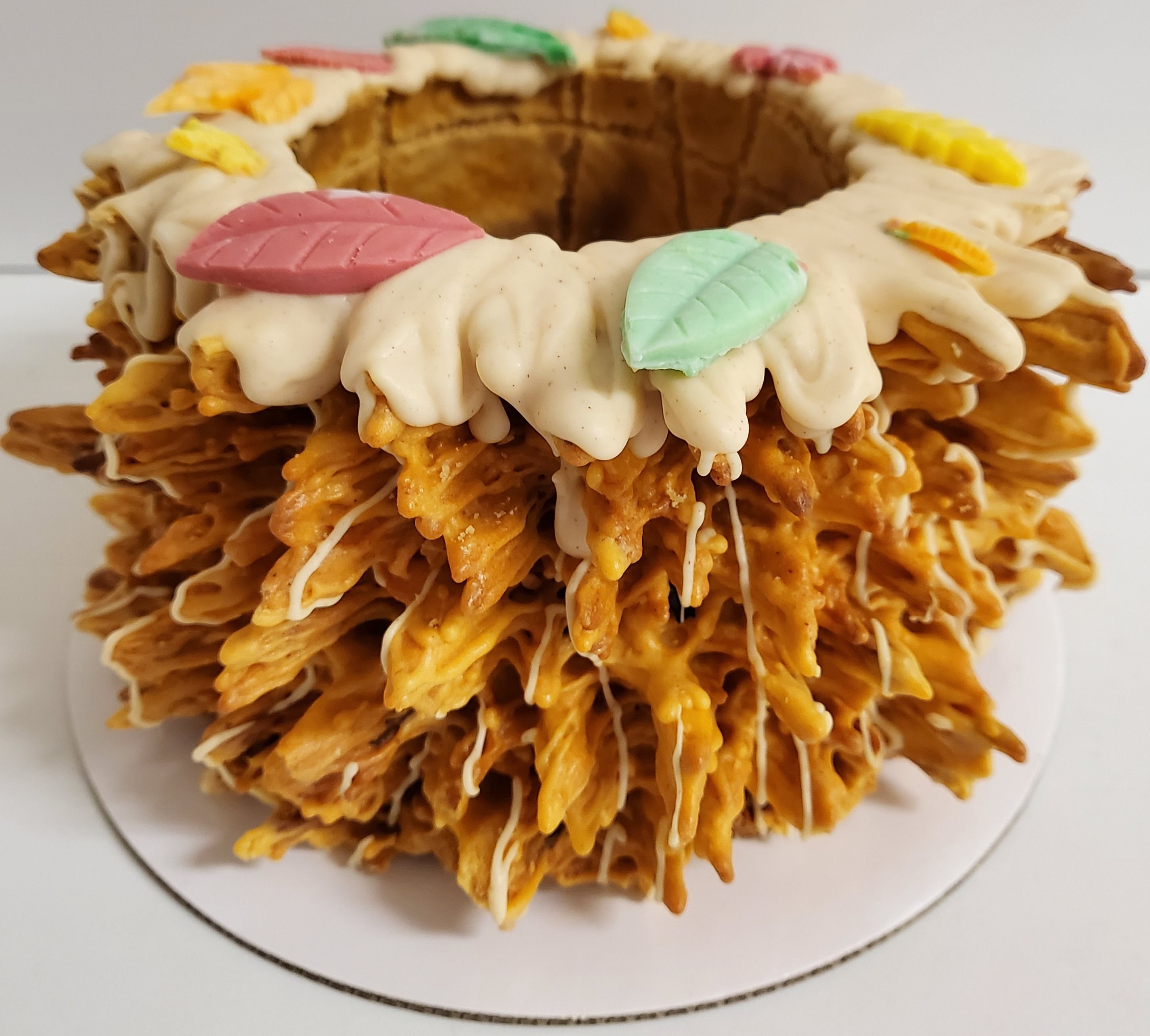 Pumpkin Spice Birthday and Wedding Tree Cake Sakotis Raguolis 4 Inch - Etsy