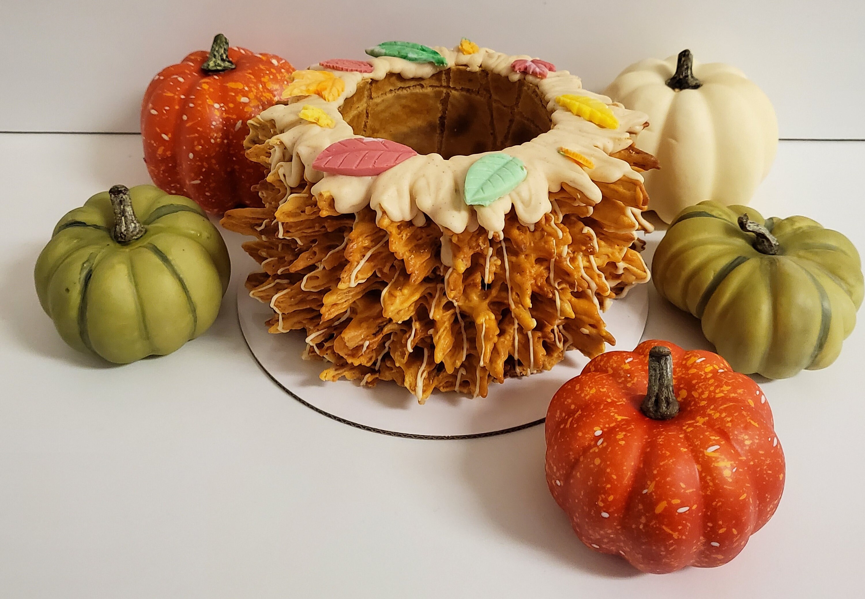 Pumpkin Spice Birthday and Wedding Tree Cake Sakotis Raguolis 4 Inch - Etsy