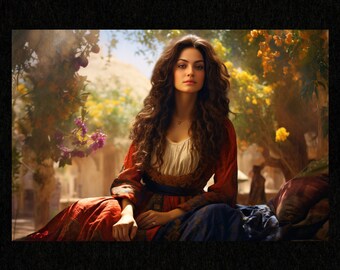 Persian Retro Wall Art Zan-e Rooz: Iran's Finest Women's Magazine ...